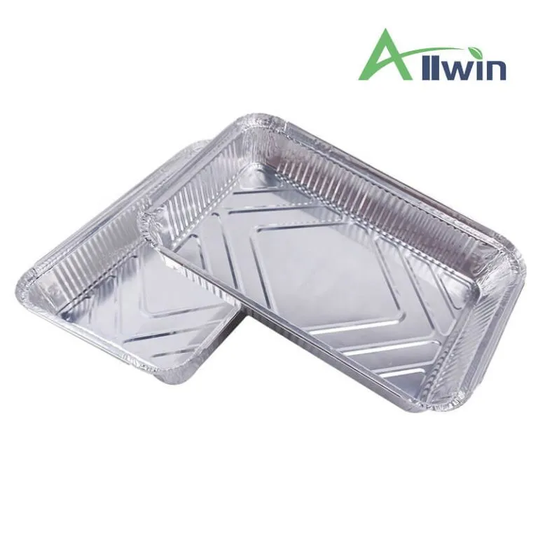 Rectangular Disposable Aluminum Foil Containers