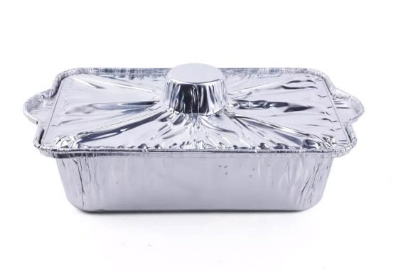 Wholesale Square Foil Containers With Lids